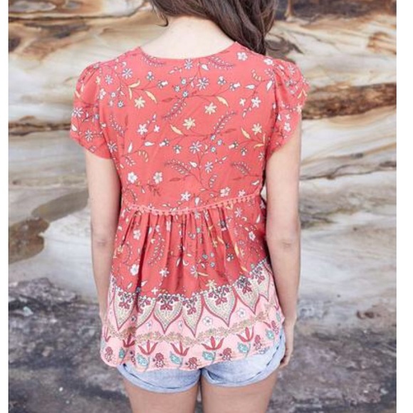Jaase | Tops | New Host Pick Jaase Australian Siesta Blouse Top | Poshmark